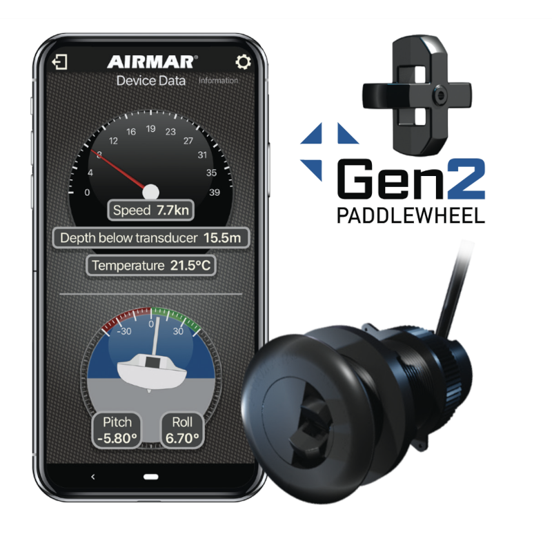 Triducer NMEA-2000 Sensor Plastic With Thru-Hull Mount Kit